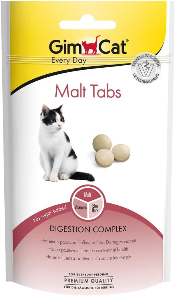 GimCat Malt tablets - Functional snack for cats that positively ...