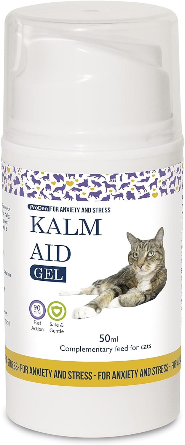 Kalm Aid Cat Gel - Complemento calmante em gel para gatos, 50 ml ...