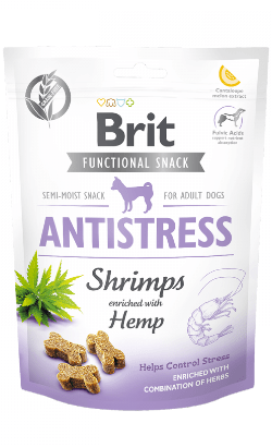 Brit Care Dog Functional Snack Antistress Shrimps | 150 gramas ...